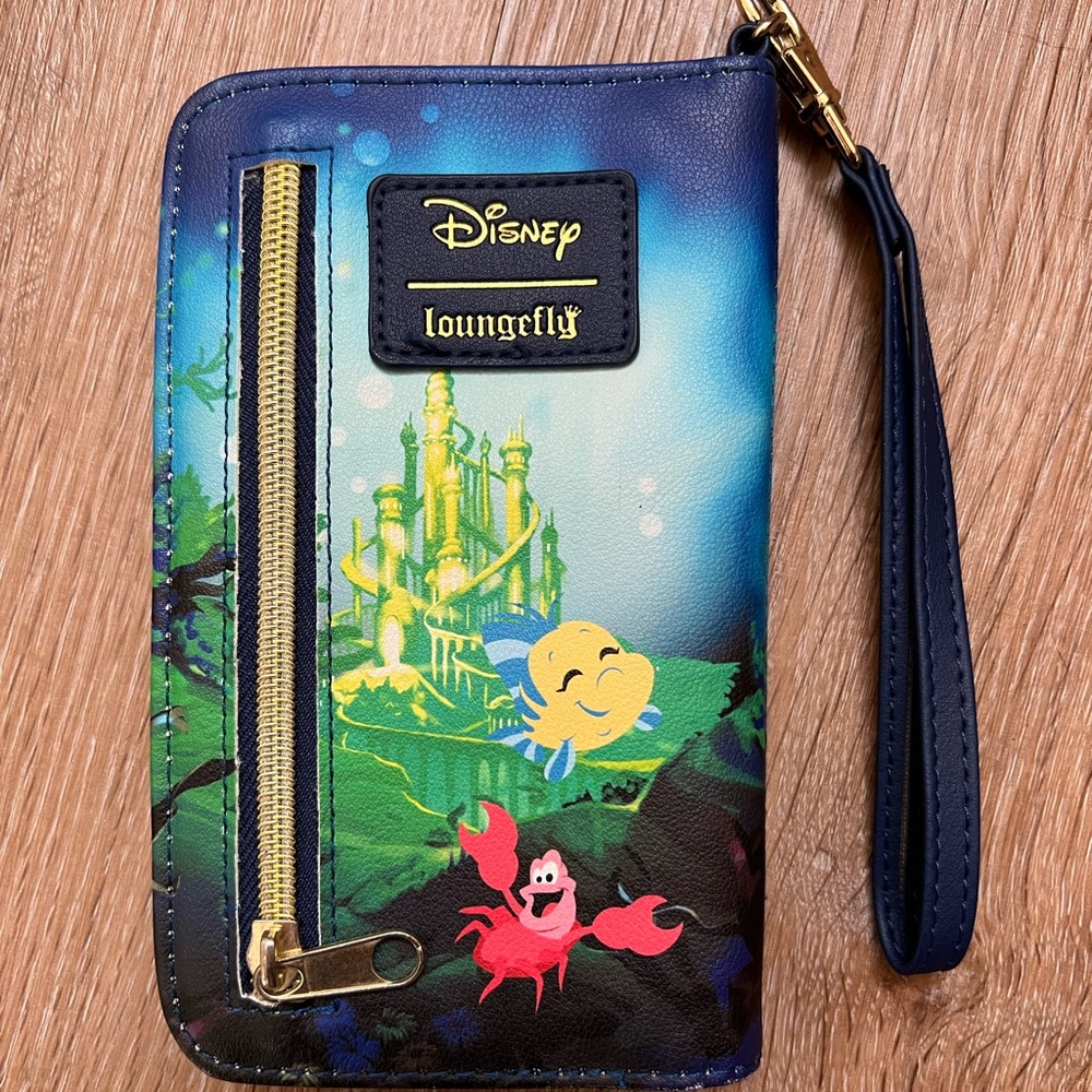 Disney X Loungefly The Little Mermaid Wallet - Gem